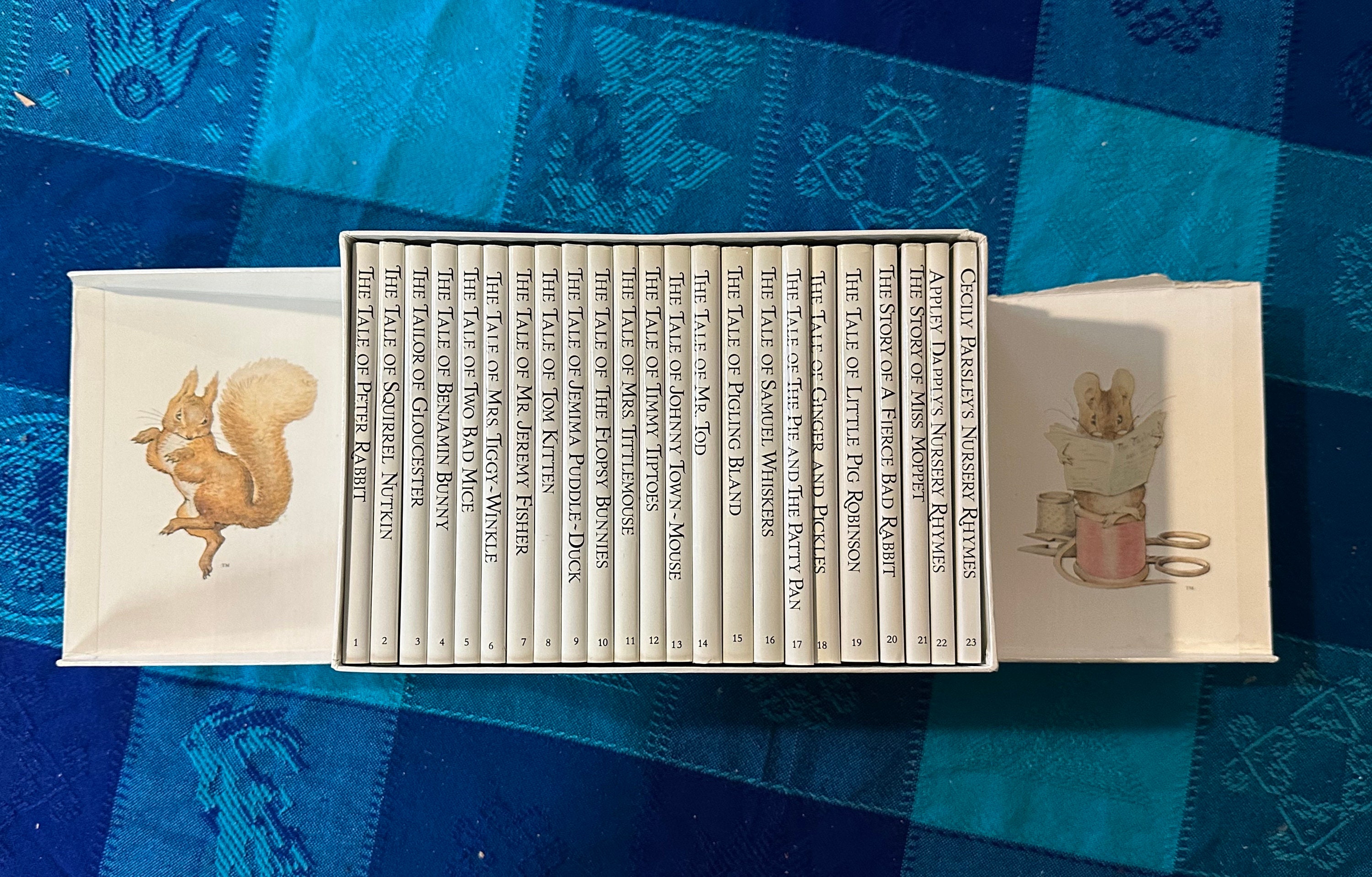 The World of Peter Rabbit COMPLETE SET Vintage 1989 - Etsy