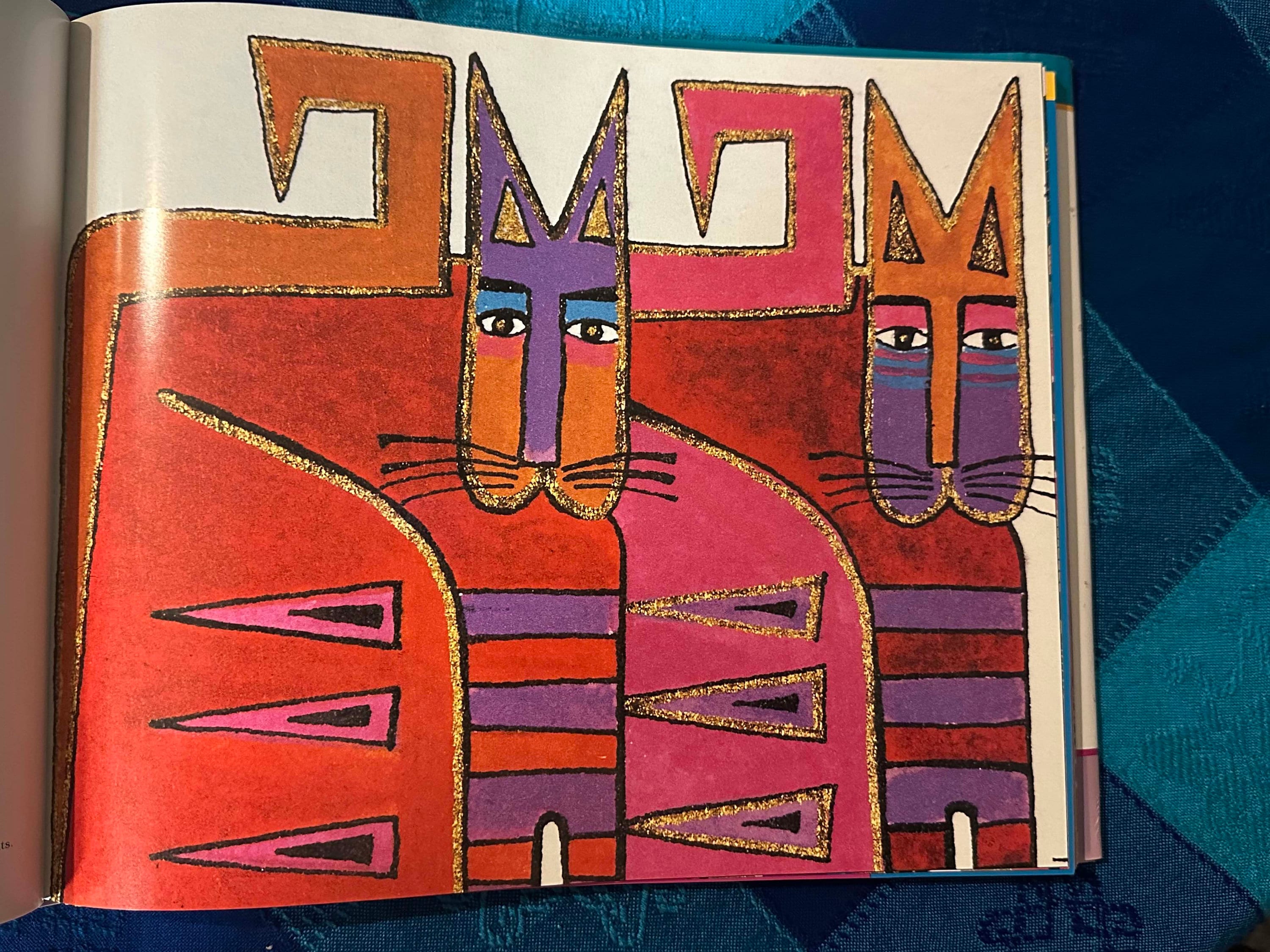 Fantastic Felines Laurel Burch VINTAGE RARE 1997 - Etsy