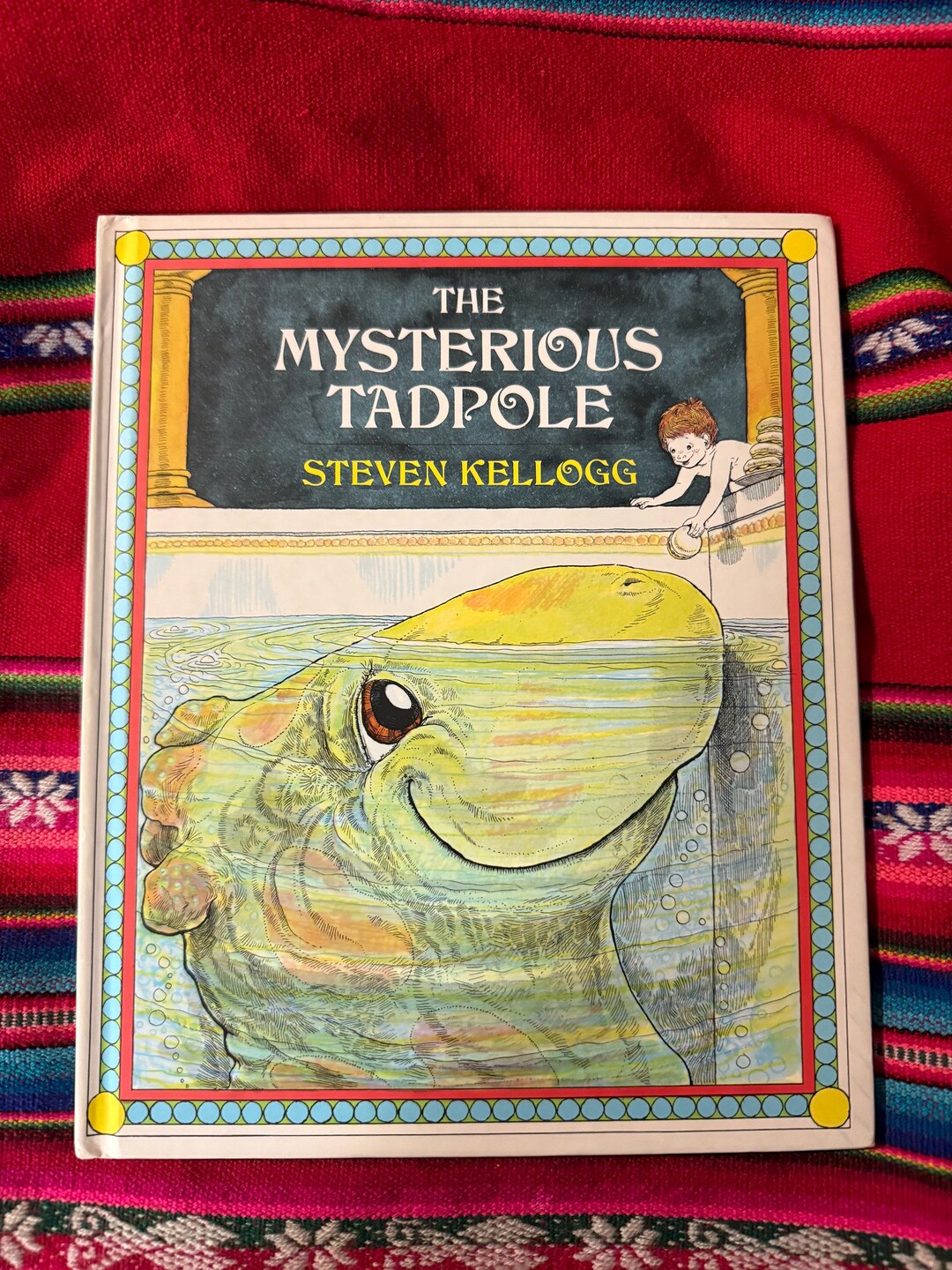 RARE VINTAGE the Mysterious Tadpole Steven Kellogg 1st Pied Piper ...