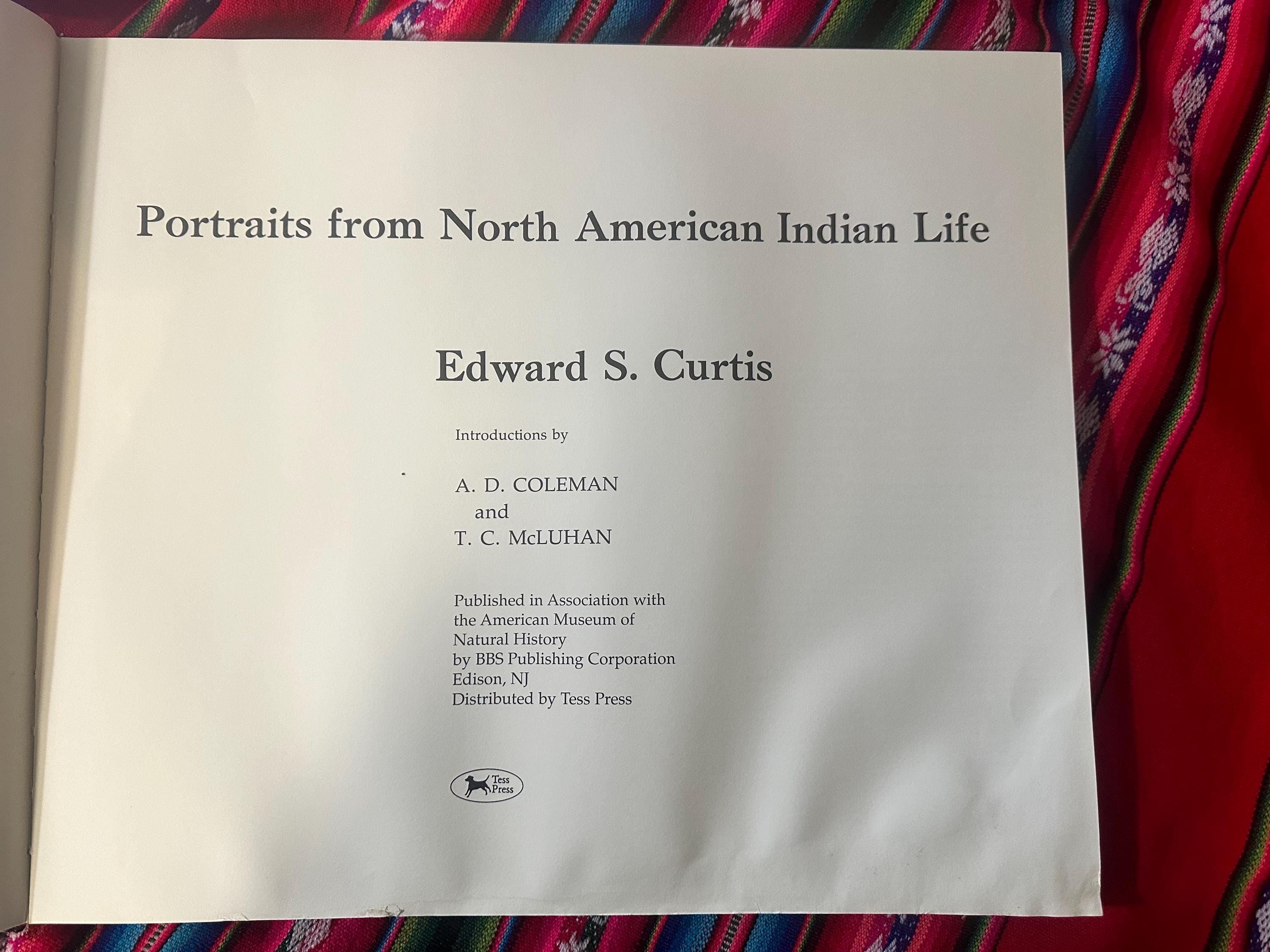 RARE VINTAGE Portraits From North American Indian Life by Edward S ...