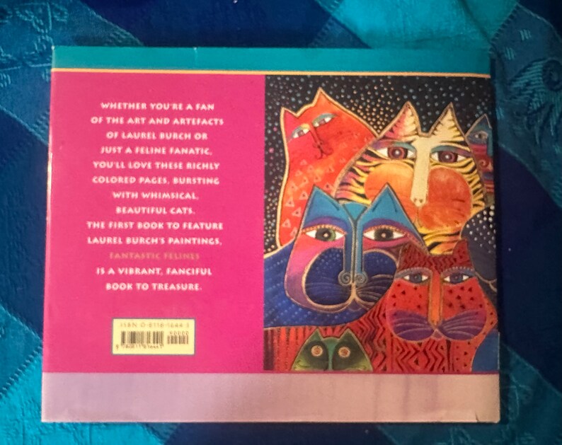 Fantastic Felines Laurel Burch VINTAGE RARE 1997 - Etsy