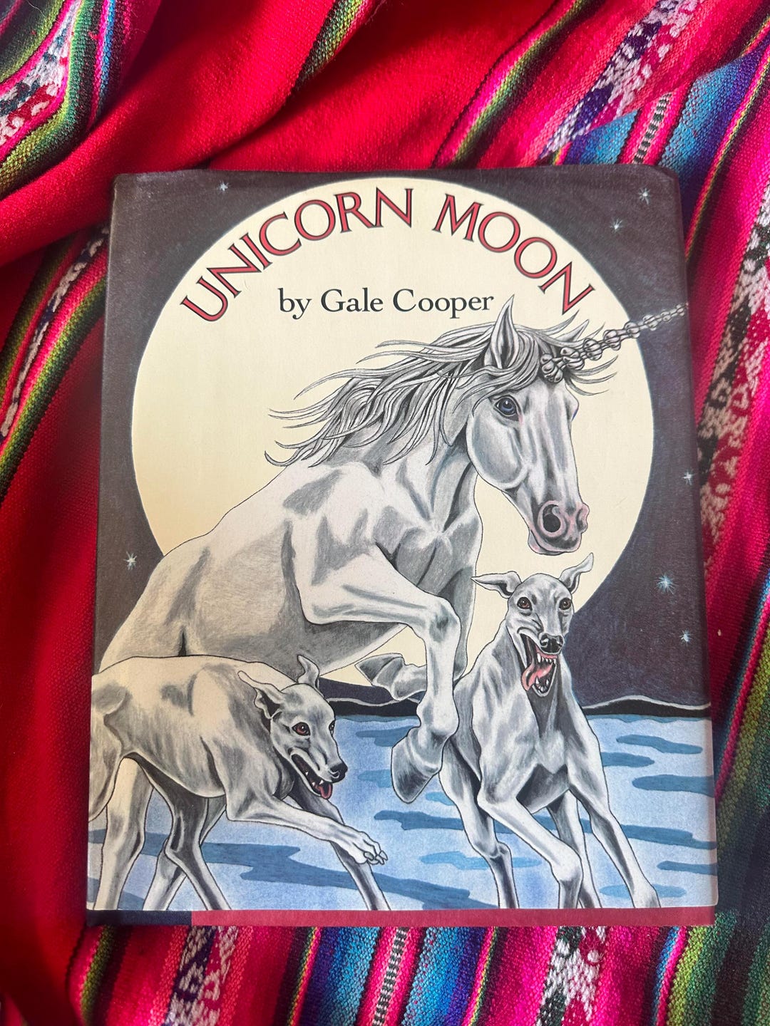 RARE VINTAGE *** SIGNED *** Unicorn Moon by Gale Cooper First Printing ...