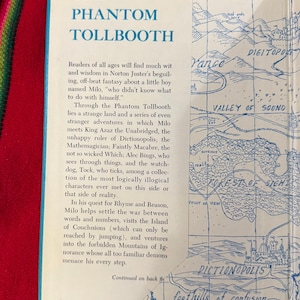 RARE VINTAGE the Phantom Tollbooth by Norton Juster 1961 Edition - Etsy