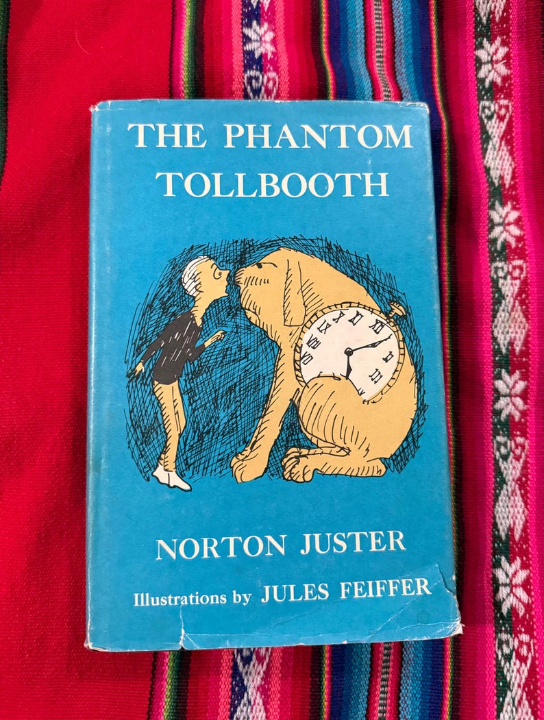 RARE VINTAGE the Phantom Tollbooth by Norton Juster 1961 Edition - Etsy