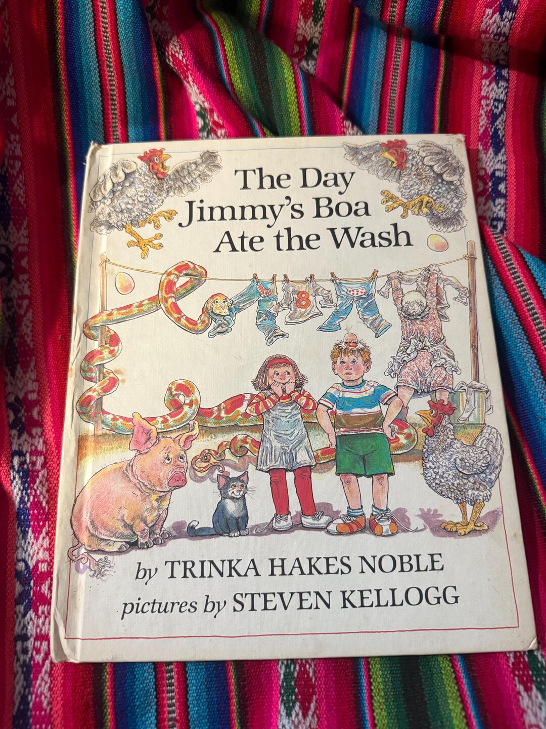 RARE VINTAGE the Day Jimmy’s Boa Ate the Wash Trinka Hakes Noble Steven ...