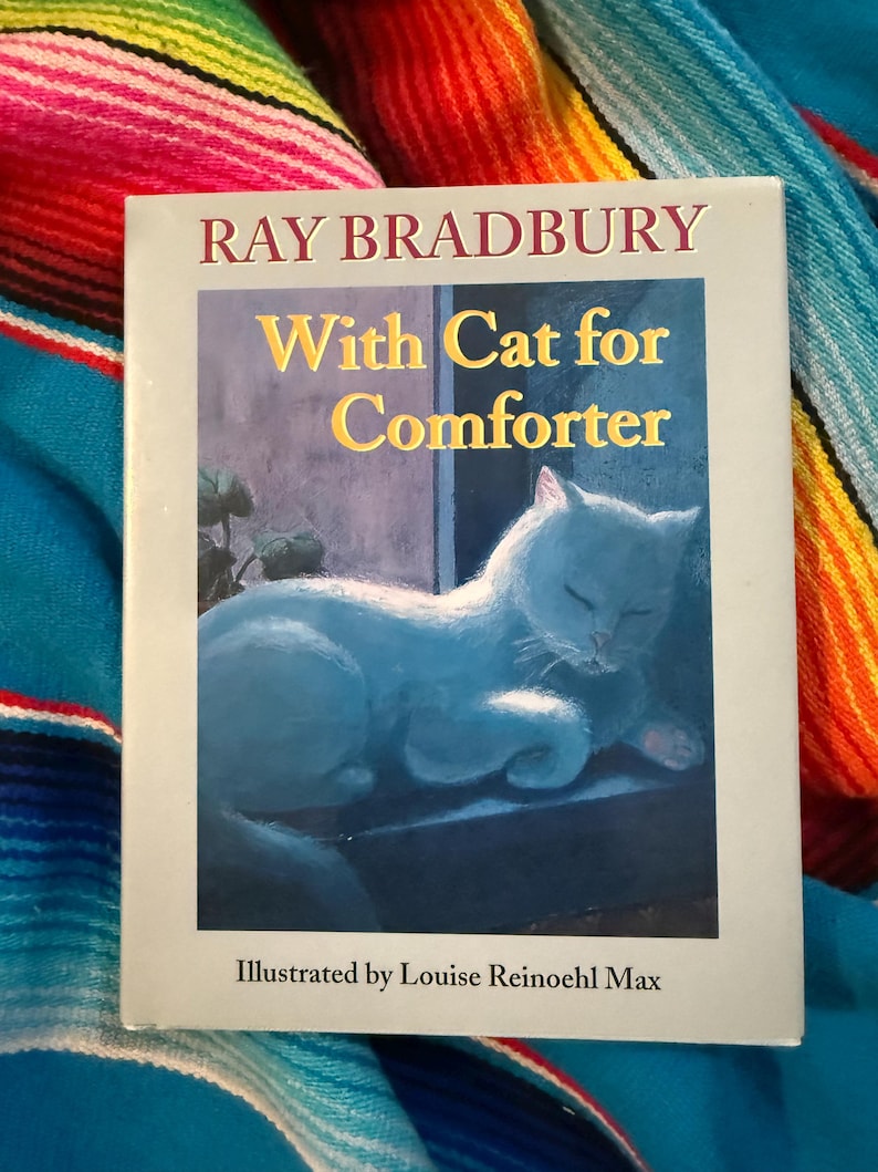 RARE VINTAGE With Cat for Comforter Ray Bradbury Louise Reinoehl Max ...