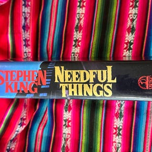 RARE VINTAGE Needful Things by Stephen King First Edition First ...