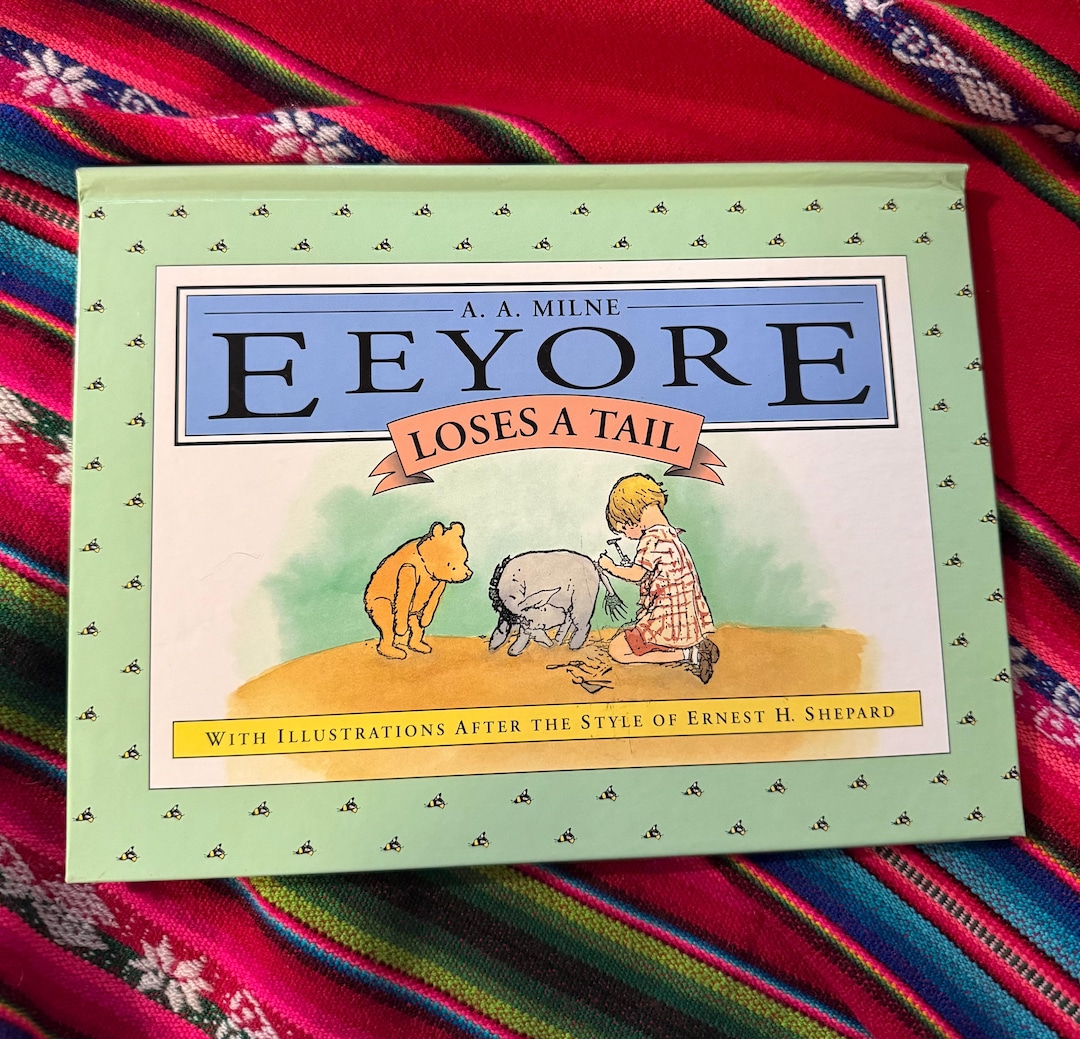 RARE VINTAGE Eeyore Loses a Tail Pop-up Book AA Milne 1996 Edition - Etsy