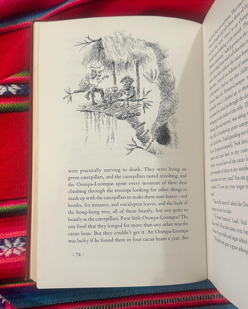 RARE VINTAGE Charlie and the Chocolate Factory 1st Edition/2nd Printing ...