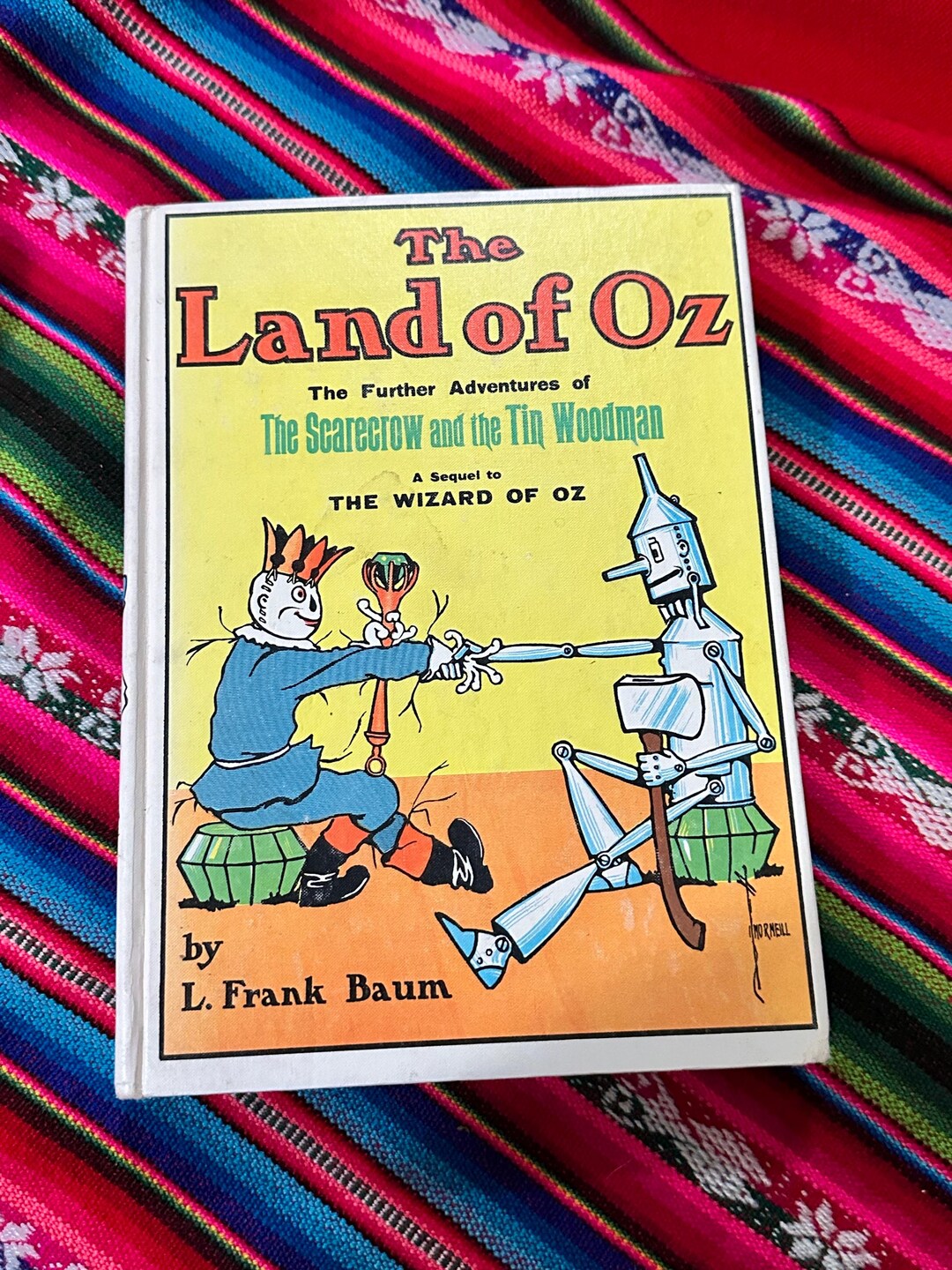 RARE VINTAGE the Land of Oz by Frank L Baum 1950 Edition Hardcover - Etsy