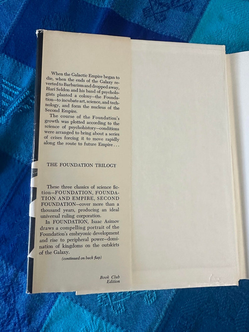 The Foundation Trilogy - Isaac Asimov RARE VINTAGE 1950s - Etsy