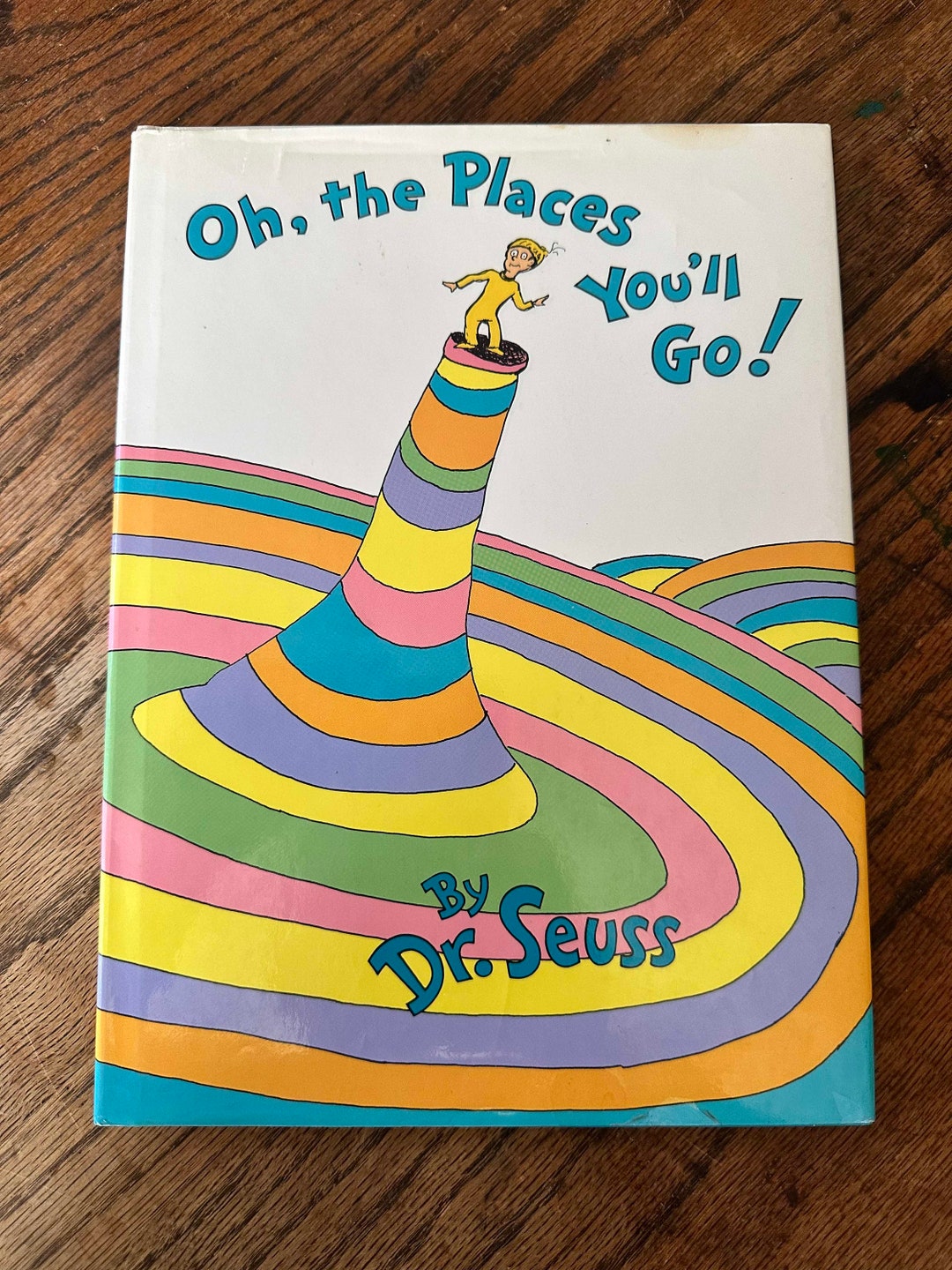 RARE VINTAGE Oh, the Places You'll Go by Dr. Suess First Printing Book ...