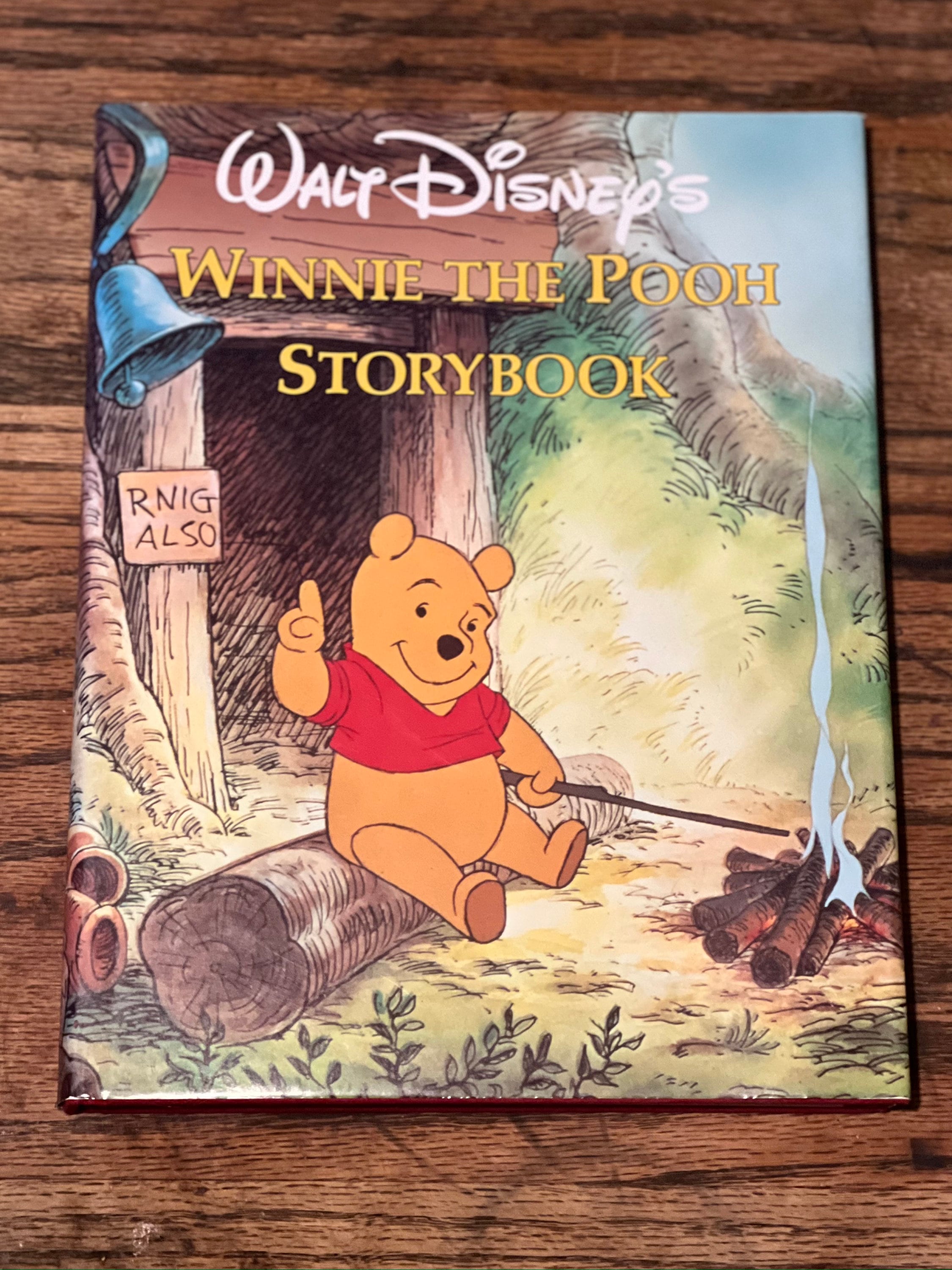 Winnie the Pooh Story Book VINTAGE 1989 Edition - Etsy