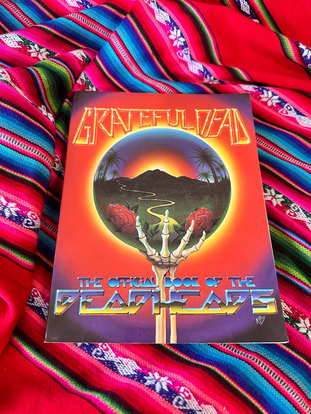 VERY RARE VINTAGE the Official Book of the Deadheads Edited by Paul ...