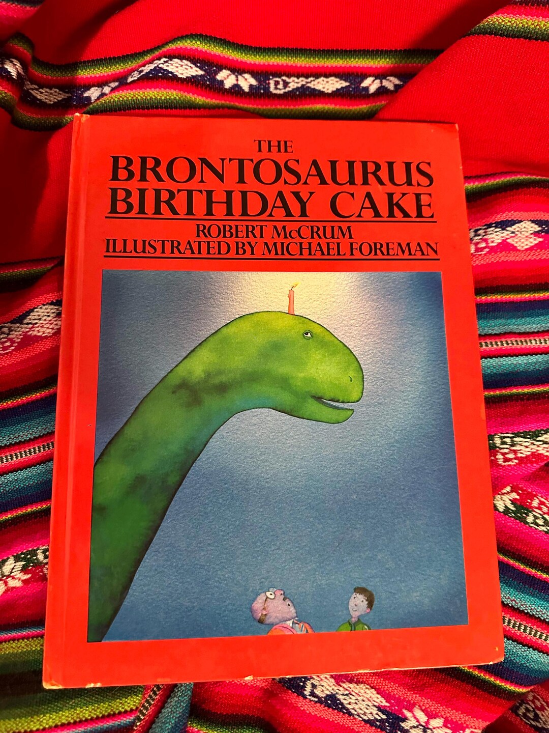 VERY RARE VINTAGE the Brontosaurus Birthday Cake by Robert Mccrum ...