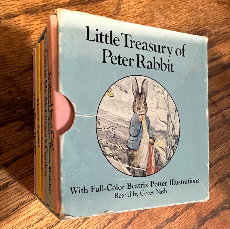 Peter Rabbit Mini Treasury 6 Volume Board Book Set - Etsy