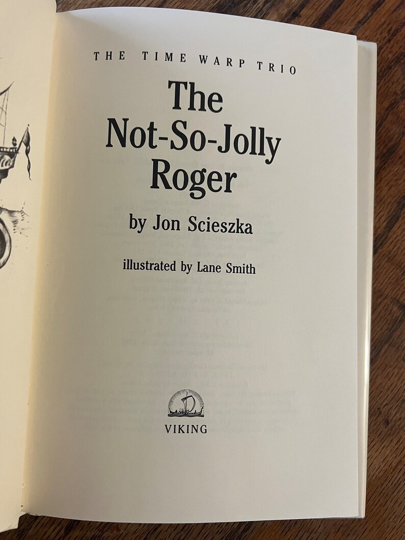The Not so Jolly Roger by Jon Scieszka 1991 Edition - Etsy