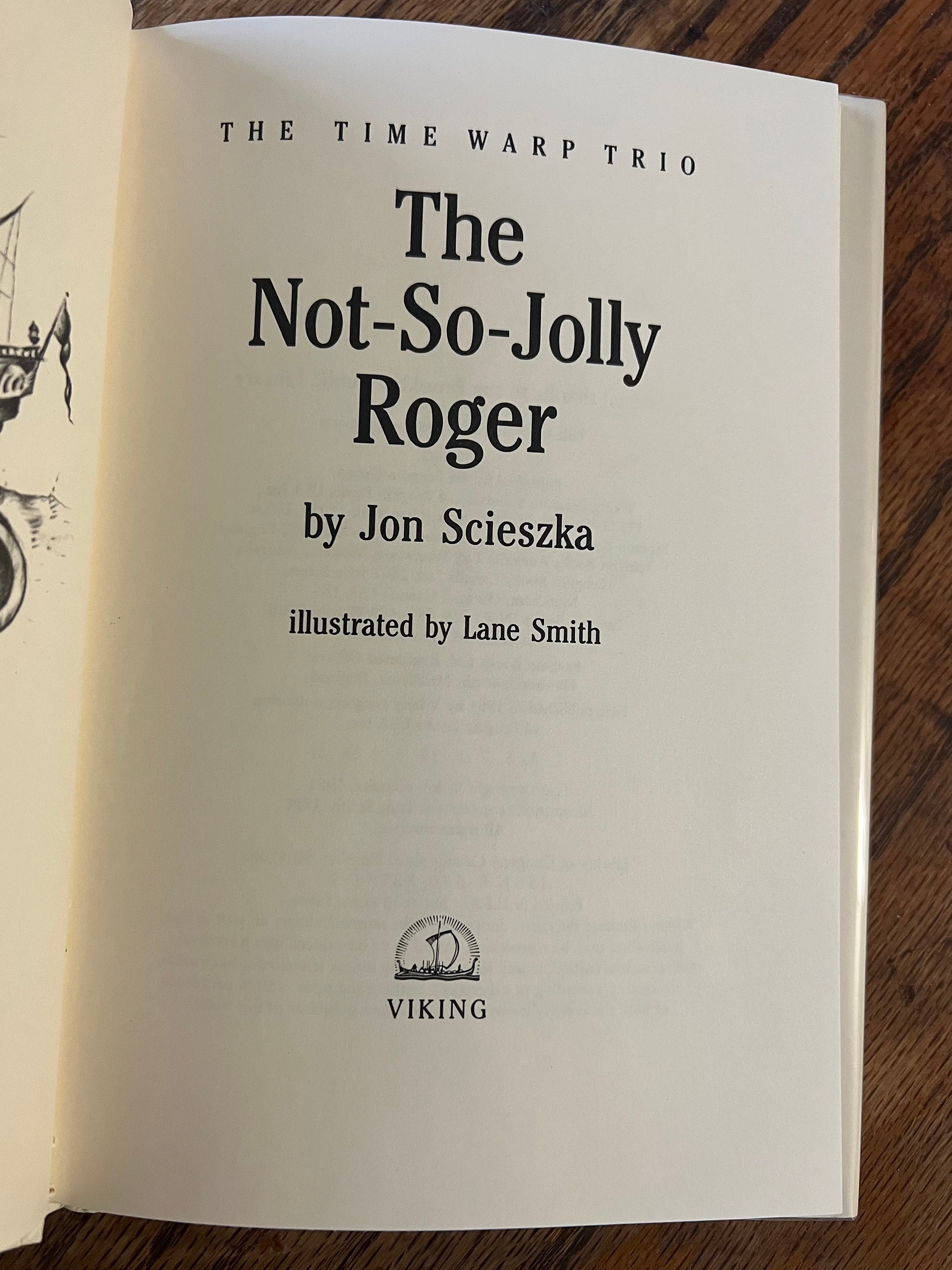 The Not so Jolly Roger by Jon Scieszka 1991 Edition - Etsy