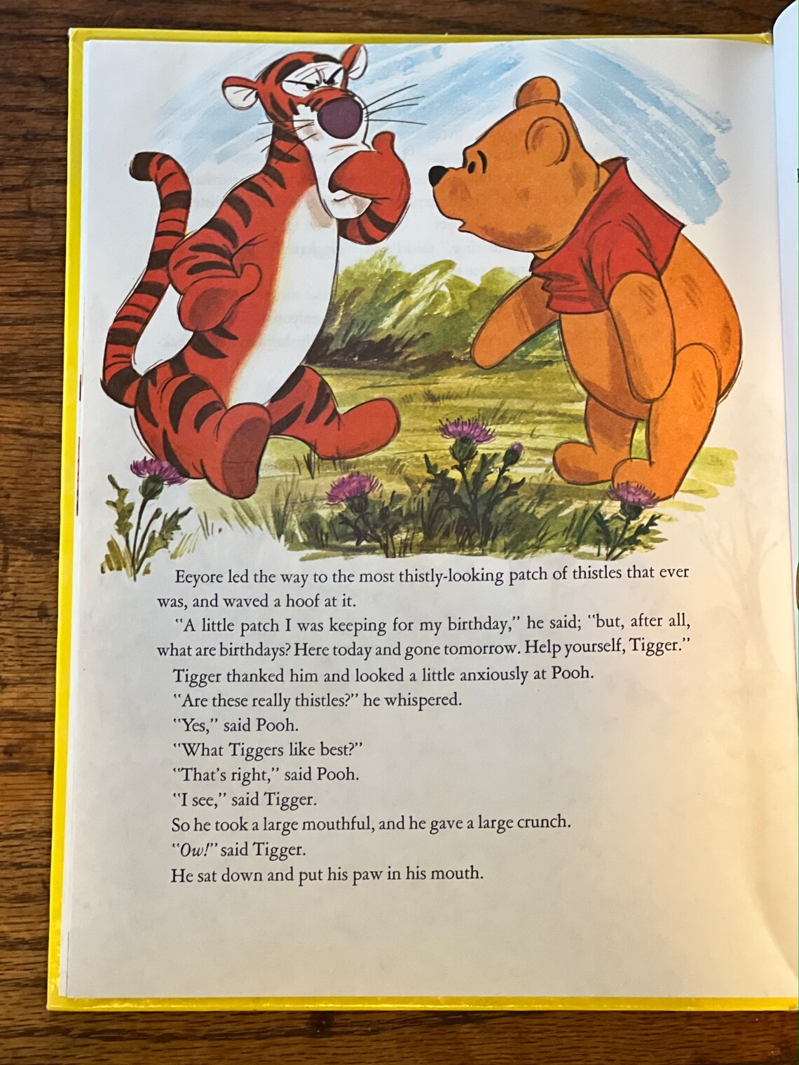 Winnie the Pooh Meets Tigger 1980 19th Printing Big Golden Book - Etsy