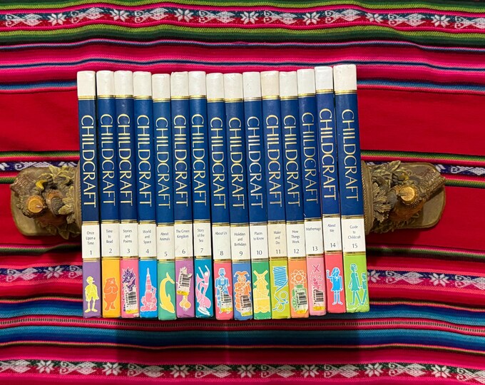 RARE VINTAGE Childcraft Complete Set 1-15 1988 Edition - Etsy