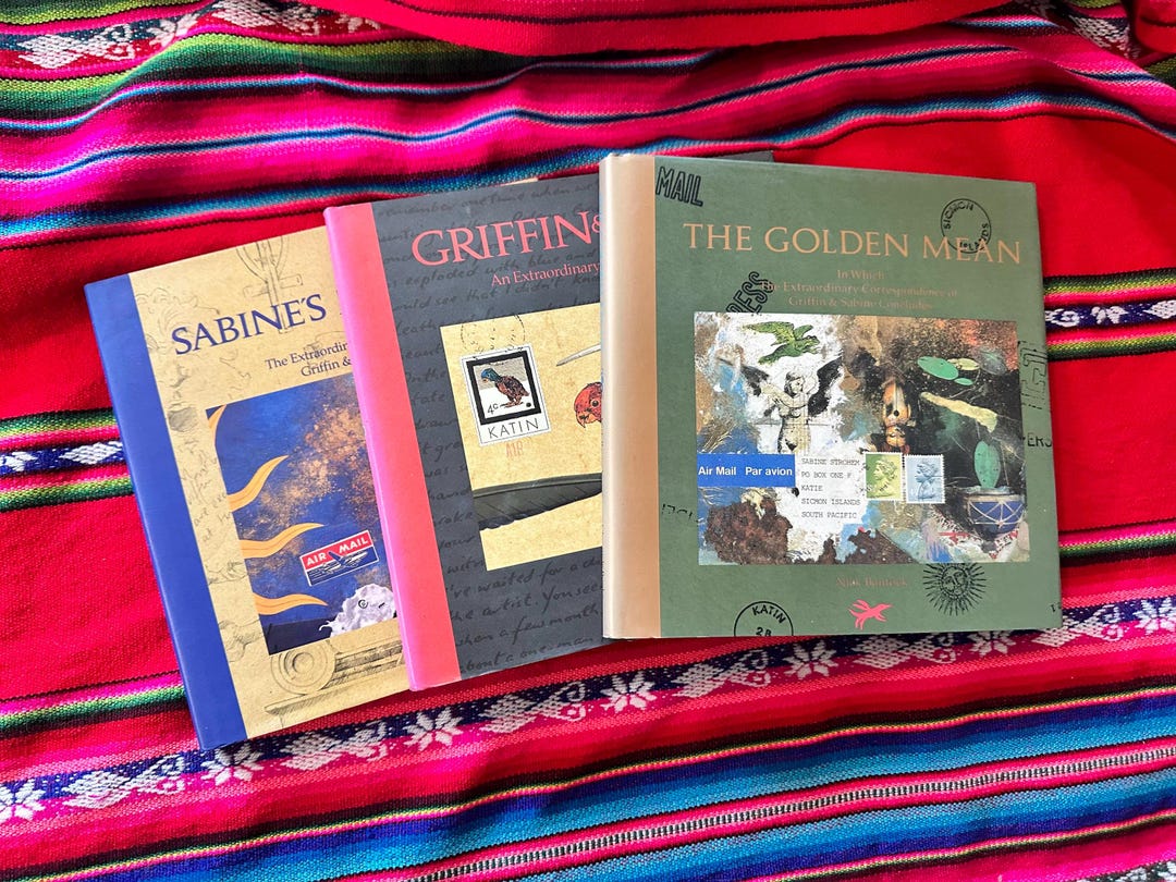 RARE VINTAGE Nick Bantock Trilogy Sabine's Notebook, Griffin & Sabine ...