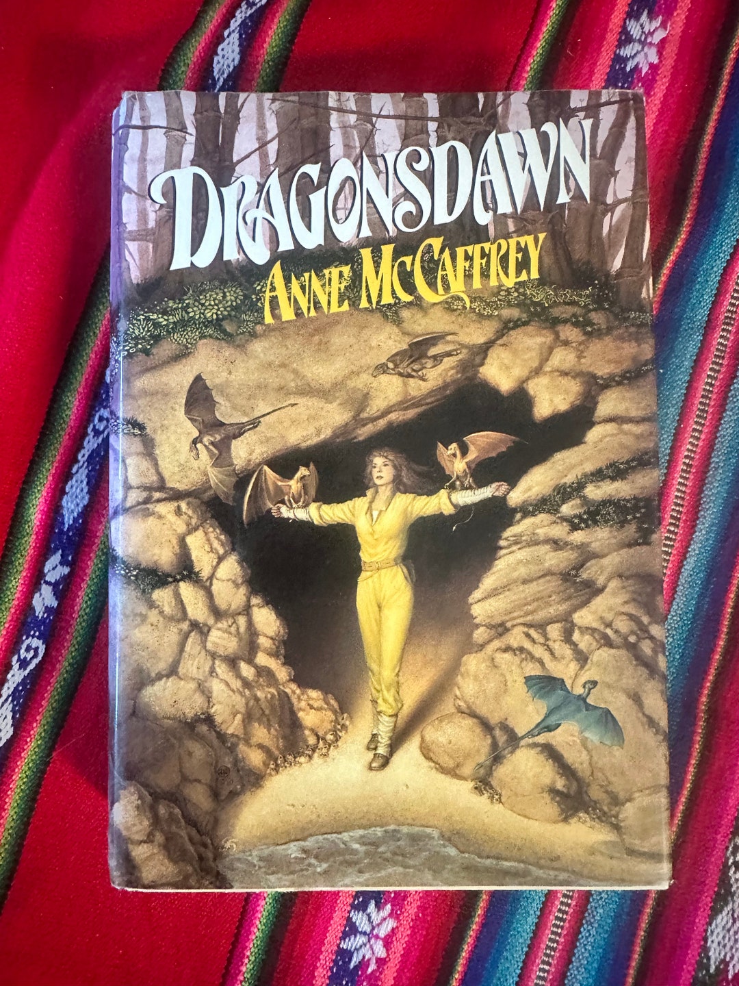 RARE SIGNED Dragonsdawn by Anne Mccaffrey First Edition First Printing ...