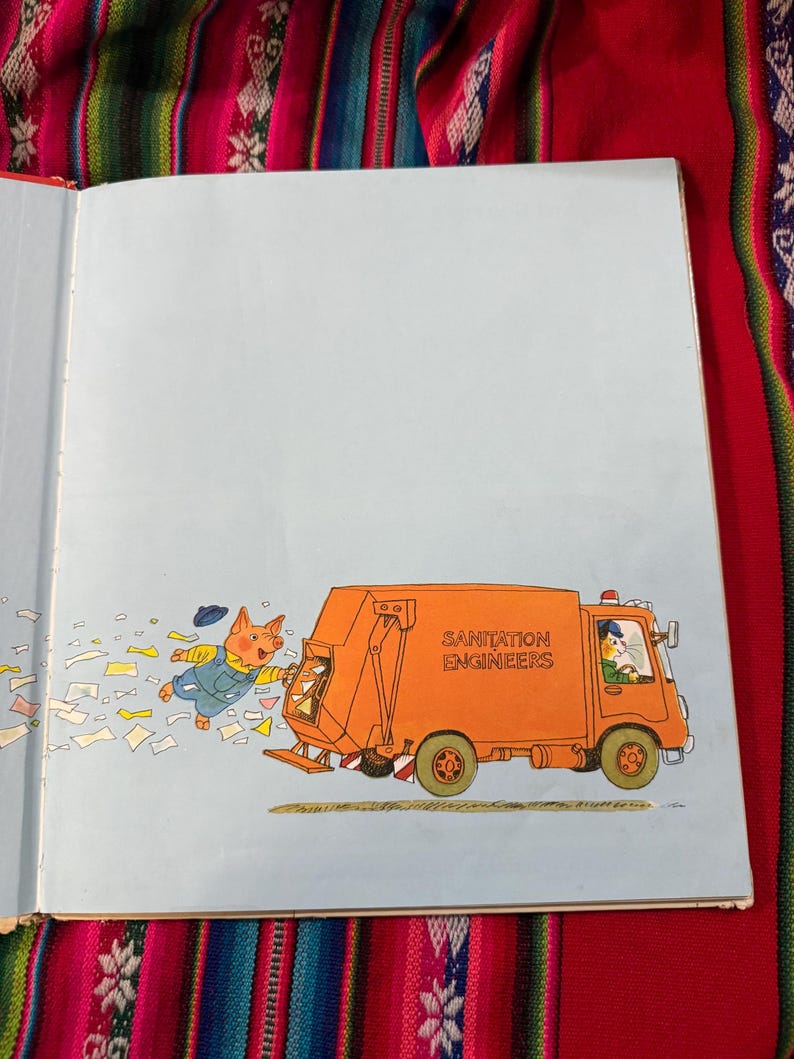 RARE VINTAGE Richard Scarry’s the Busiest People Ever 1st Edition 1st ...