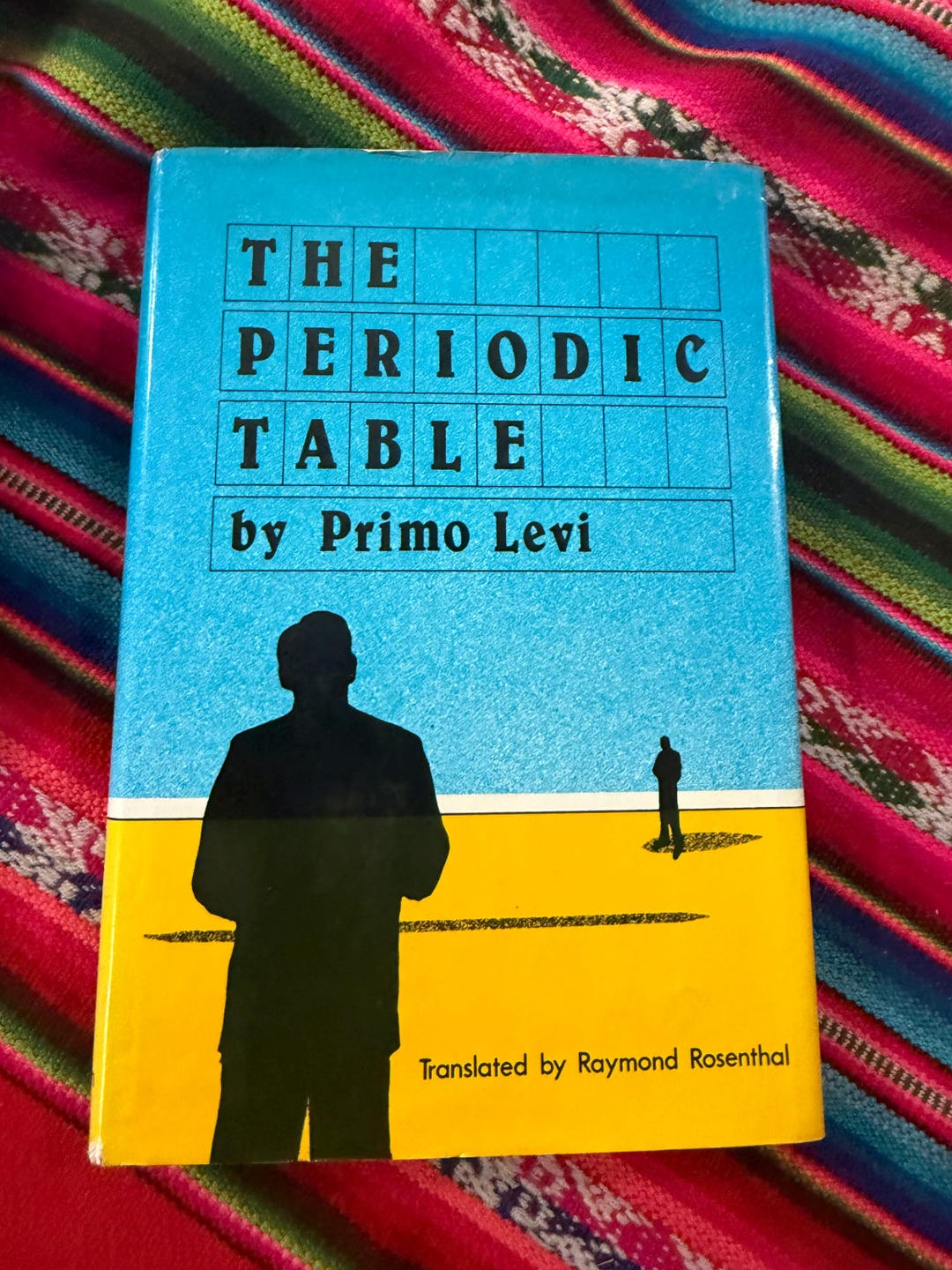 RARE VINTAGE the Periodic Table Primo Levi Raymond Rosenthal 1st ...