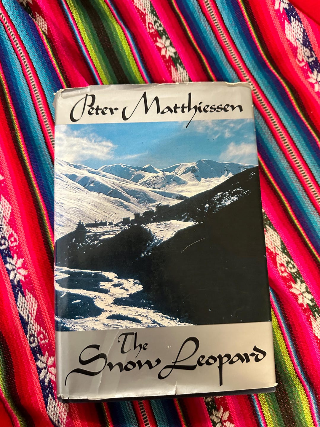 RARE VINTAGE the Snow Leopard by Peter Matthiessen First Edition 3rd ...