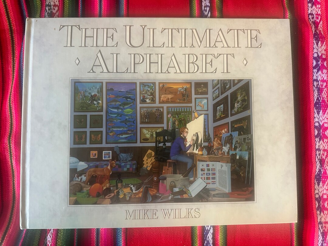 RARE VINTAGE the Ultimate Alphabet by Mike Wilks 2nd Printing 1986 - Etsy