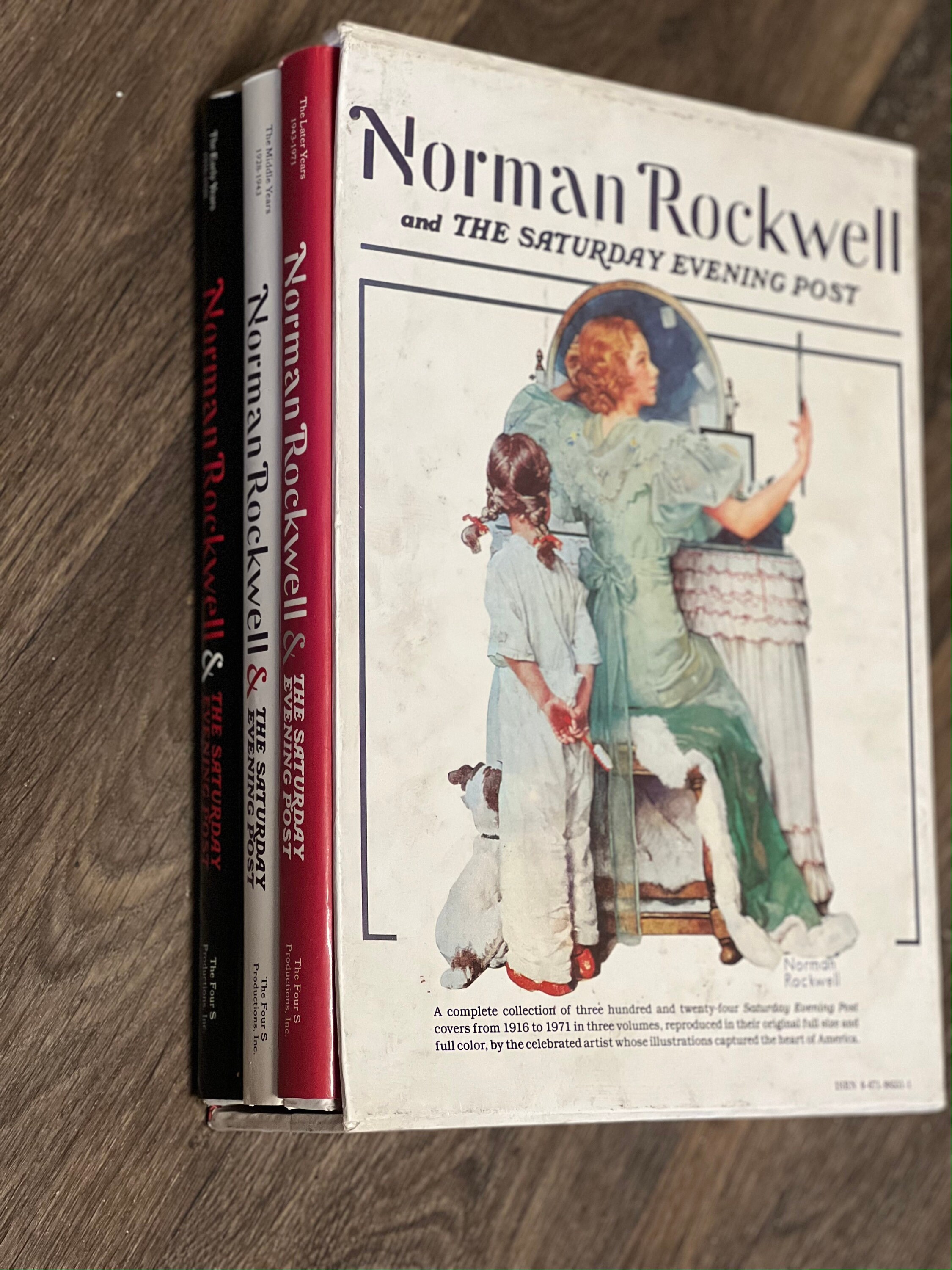 Norman Rockwell Box Set - Early, Middle, Later Years VINTAGE 1976 - Etsy