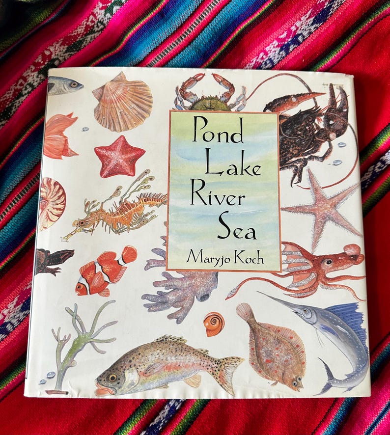 RARE VINTAGE Pond Lake River Sea by Maryjo Koch First Edition First ...