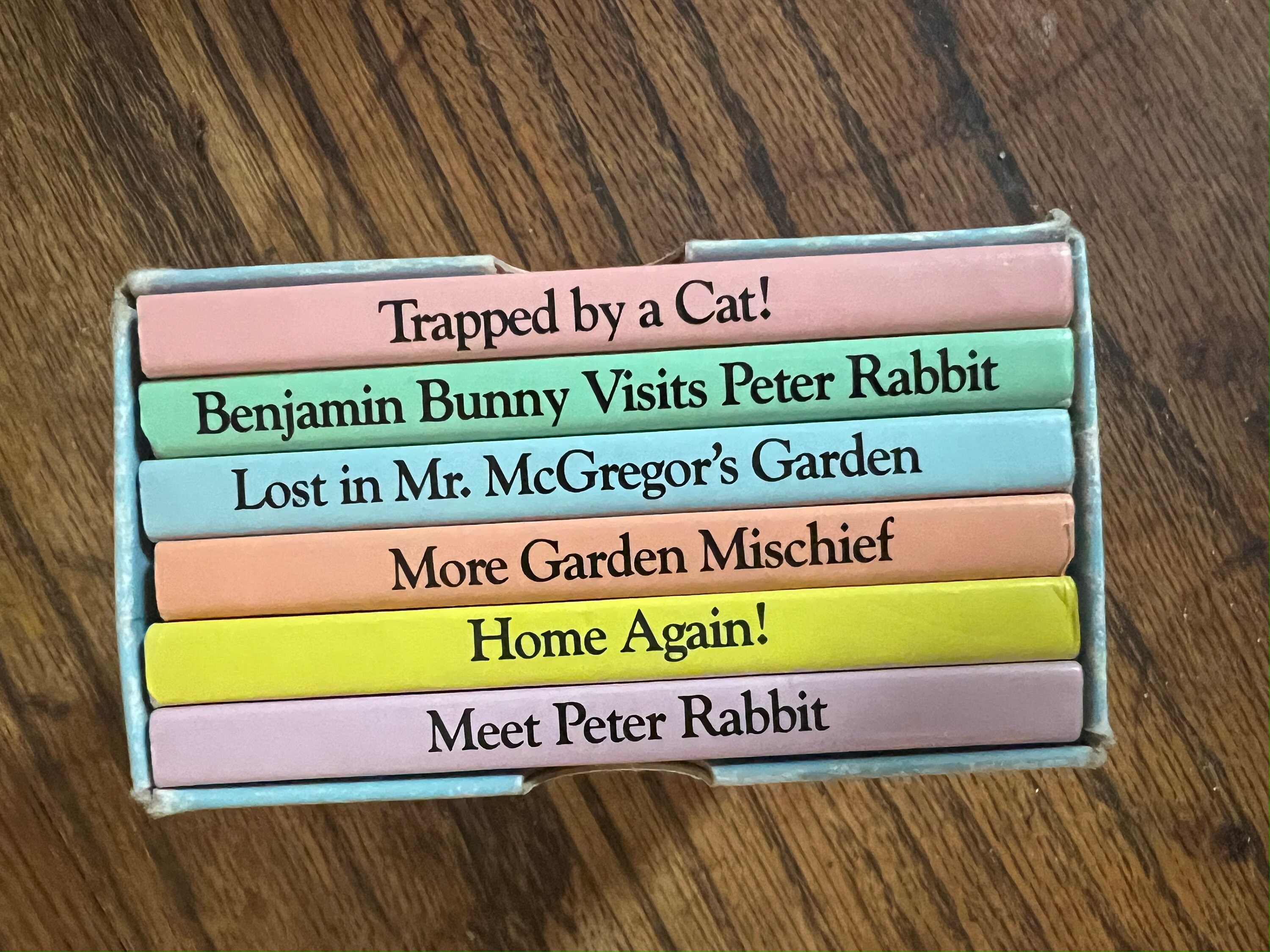 Peter Rabbit Mini Treasury 6 Volume Board Book Set - Etsy