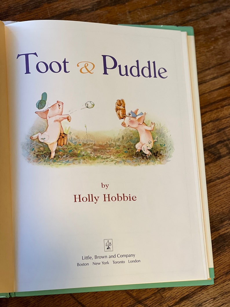 Toot & Puddle Vintage 1997 FIRST EDITION First Printing Children's Book ...