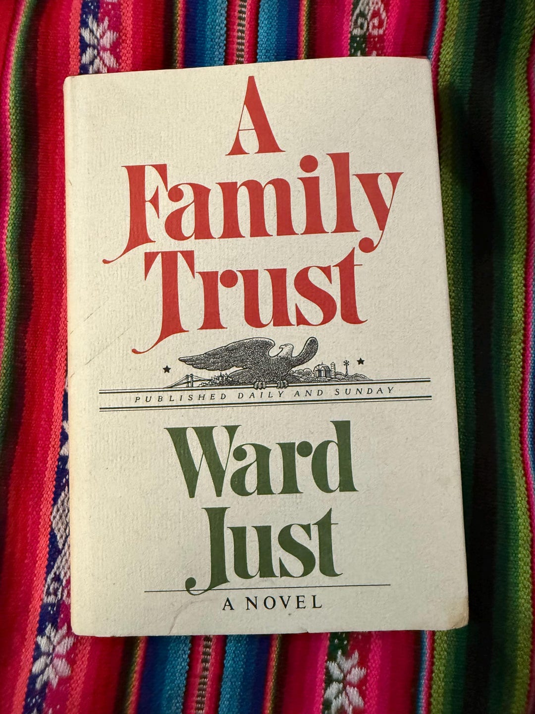 RARE VINTAGE A Family Trust Ward Just 1st Edition 1978 - Etsy