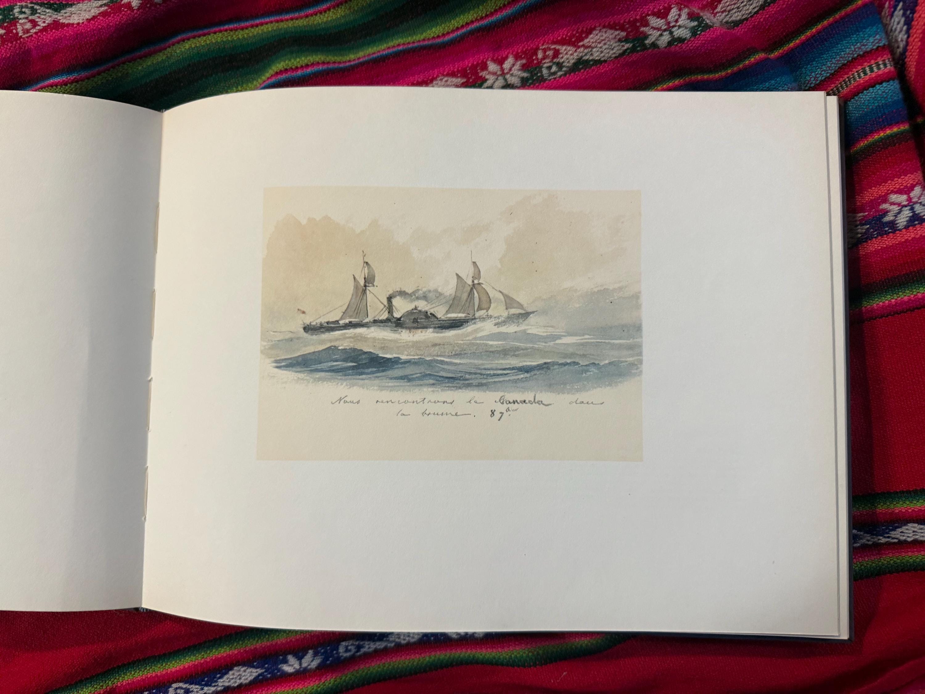 RARE VINTAGE A Civil War Album of Paintings 1861.1862 the Prince De ...