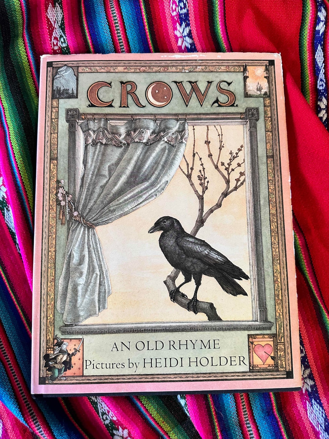 RARE VINTAGE Crows an Old Rhyme by Heidi Holder First Edition 1980s - Etsy