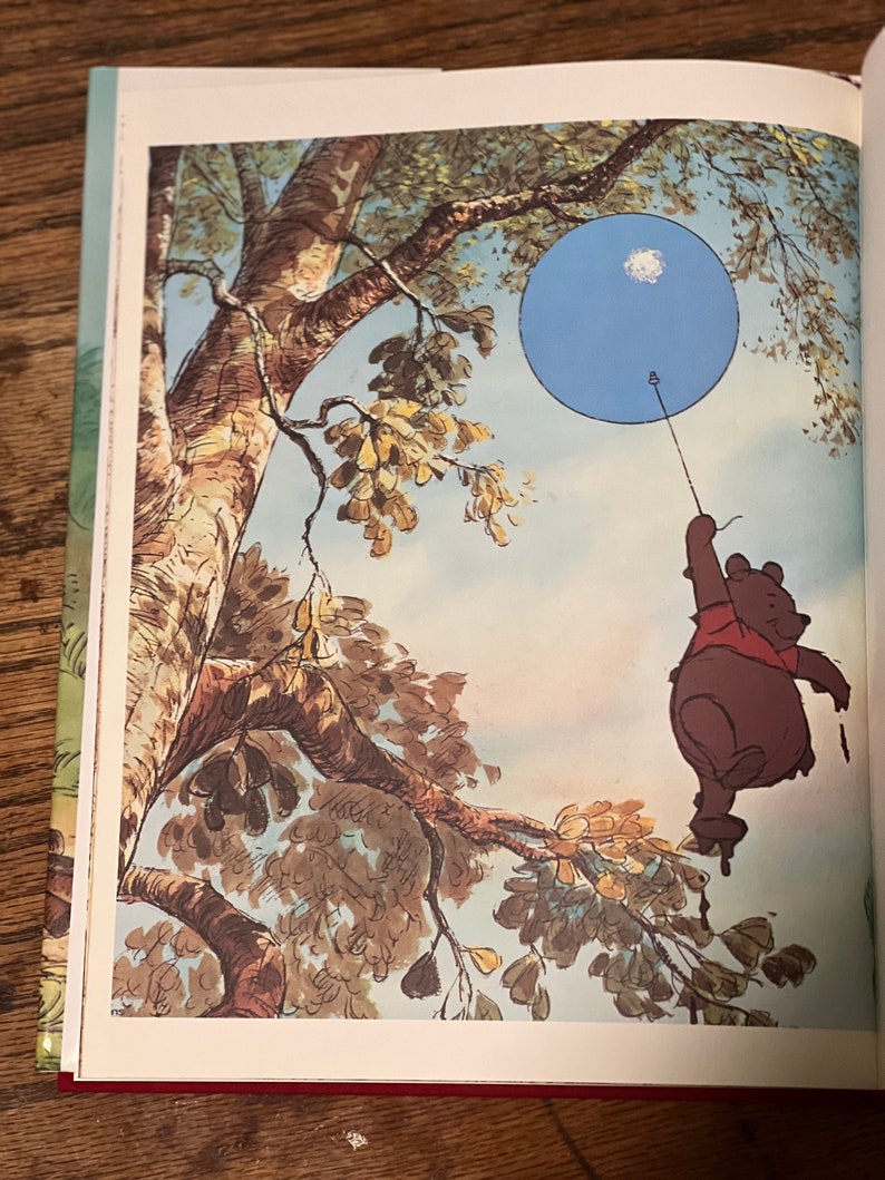 Winnie the Pooh Story Book VINTAGE 1989 Edition - Etsy