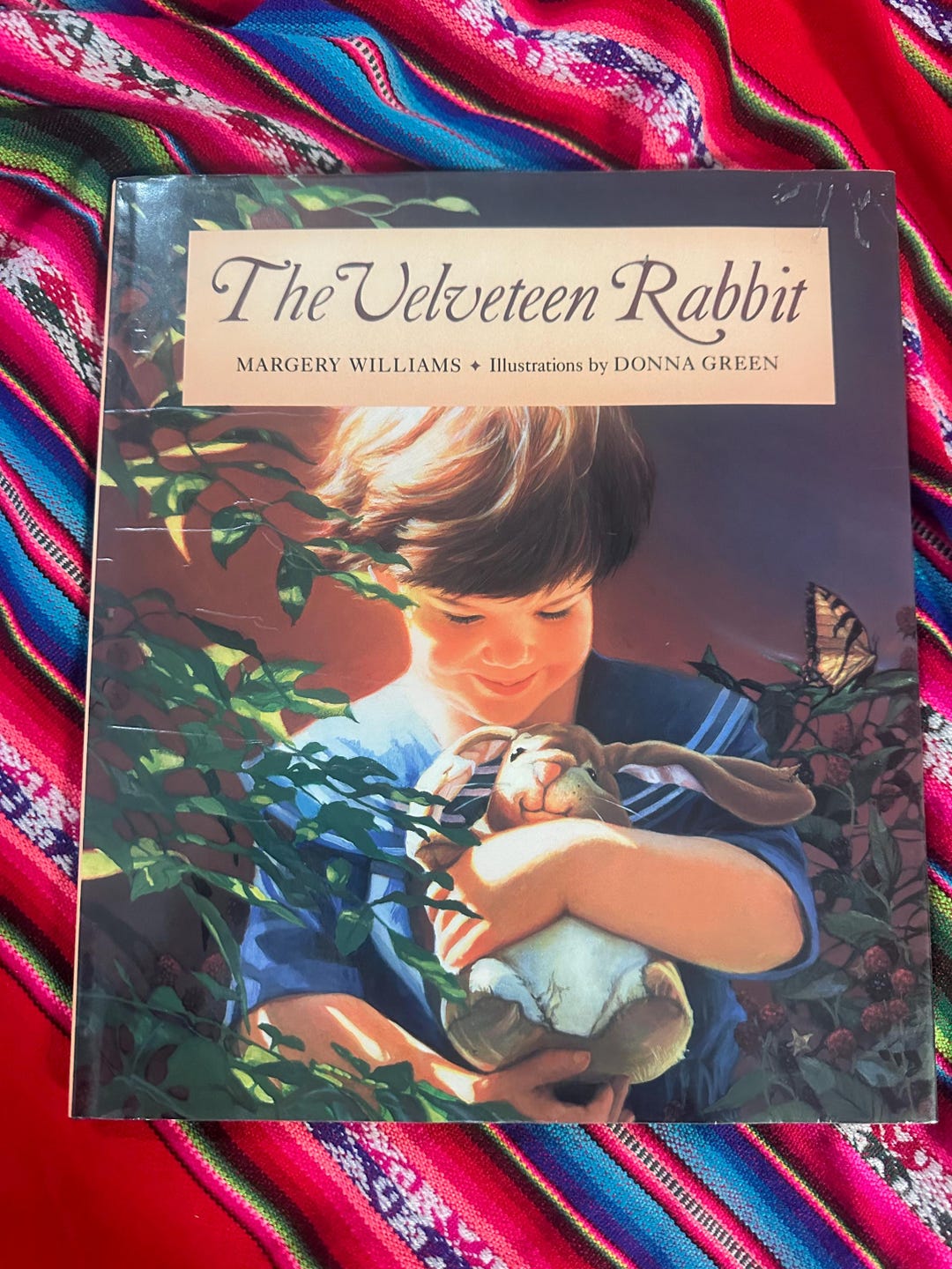 RARE VINTAGE SUPERSIZE the Velveteen Rabbit by Margery Williams ...