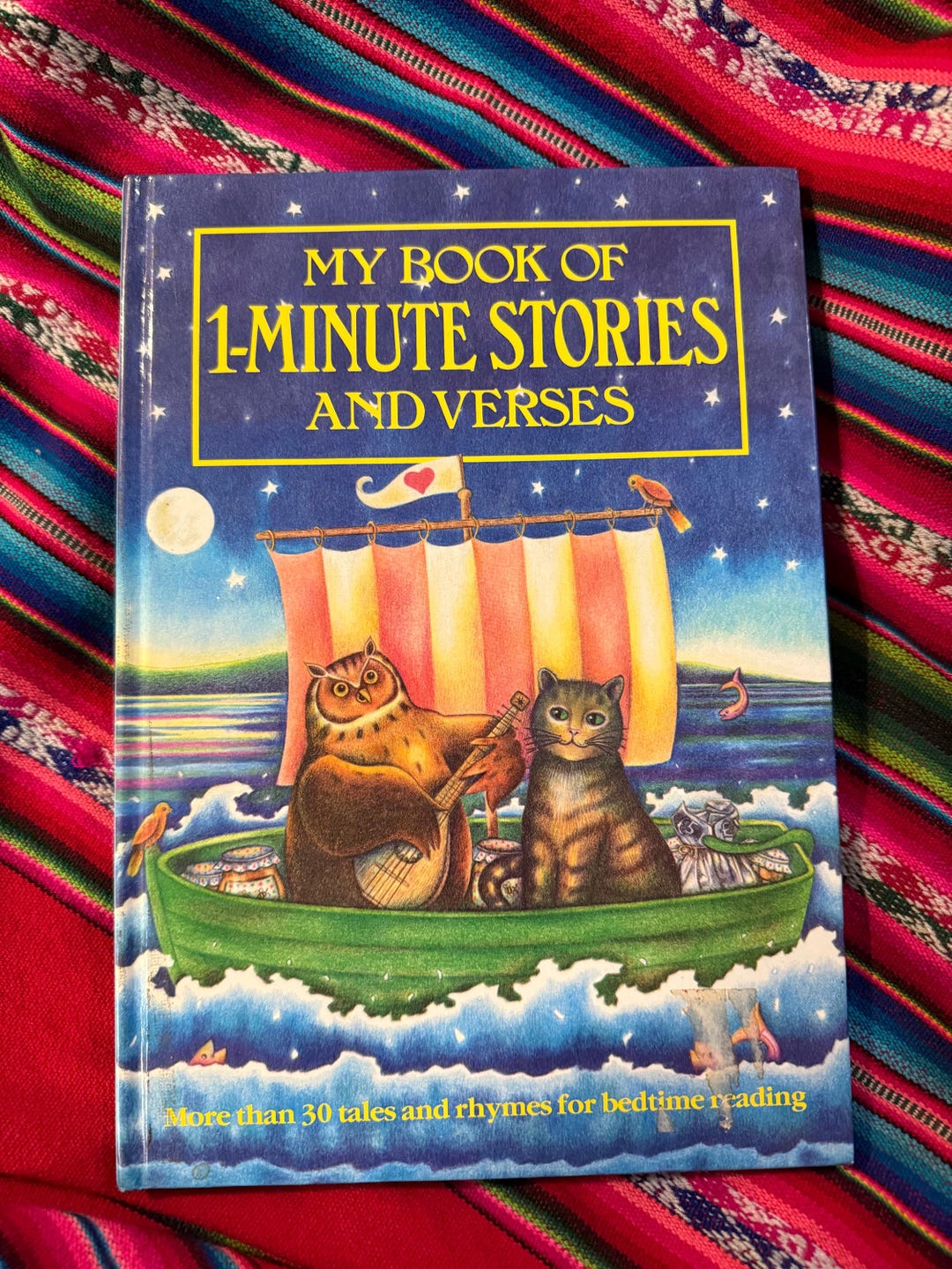 RARE VINTAGE My Book of 1-minute Stories and Verses 1987 Edition HC - Etsy