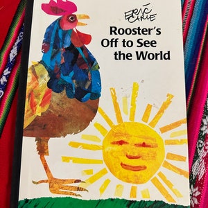 VERY RARE Signed Rooster's off to See the World by Eric Carle 1972 - Etsy