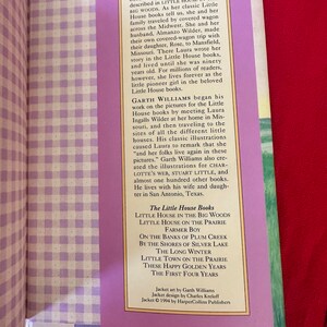 RARE VINTAGE Hardcover Little House Books by Laura Ingalls Wilder Set ...