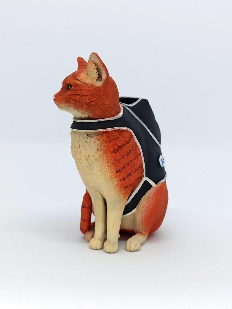 Stray Cat Statue Cyberpunk Model UP TO 18cm - Etsy