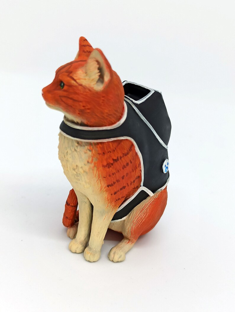 Stray Cat Statue Cyberpunk Model UP TO 18cm - Etsy