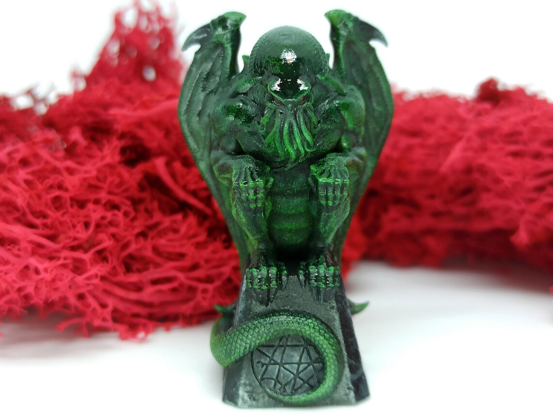 Cthulhu Lovecraft Artisan Keycap Cherry MX Eldritch Horror - Etsy