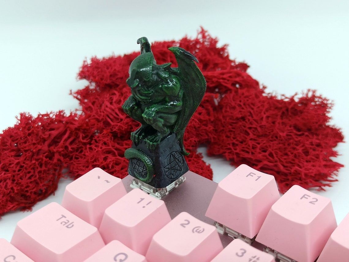 Cthulhu Lovecraft Artisan Keycap Cherry MX Eldritch Horror - Etsy