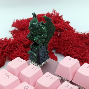 Cthulhu Lovecraft Artisan Keycap Cherry MX Eldritch Horror - Etsy