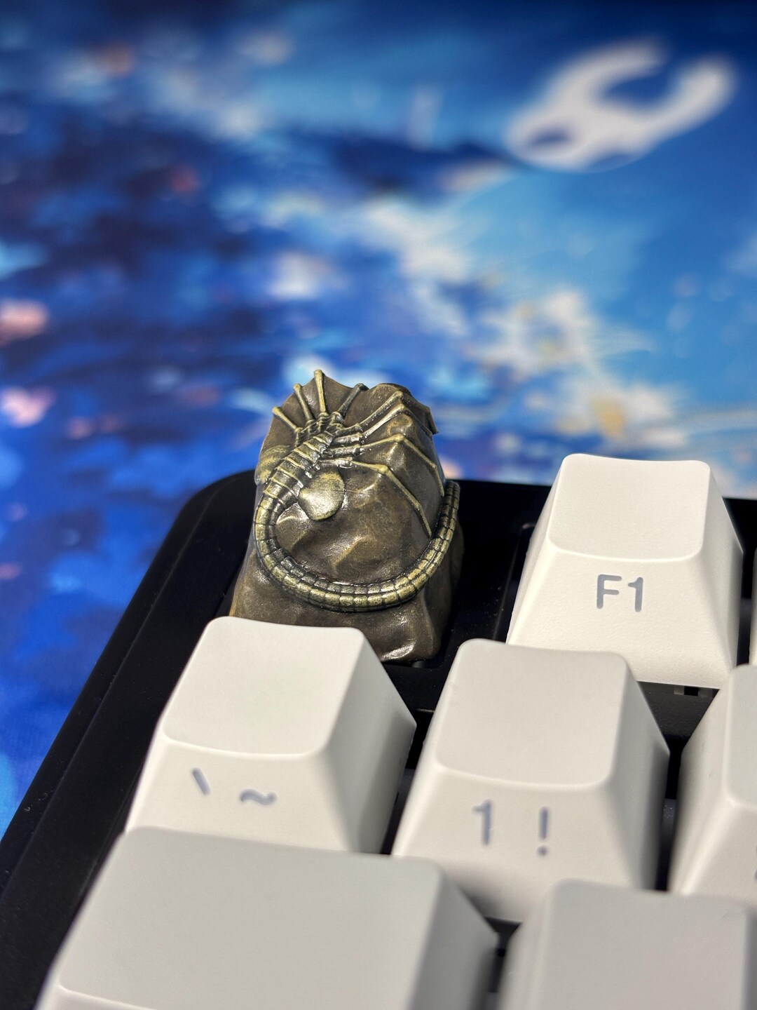 Alien Baby Facehugger Artisan Keycap Cherry Horror - Etsy