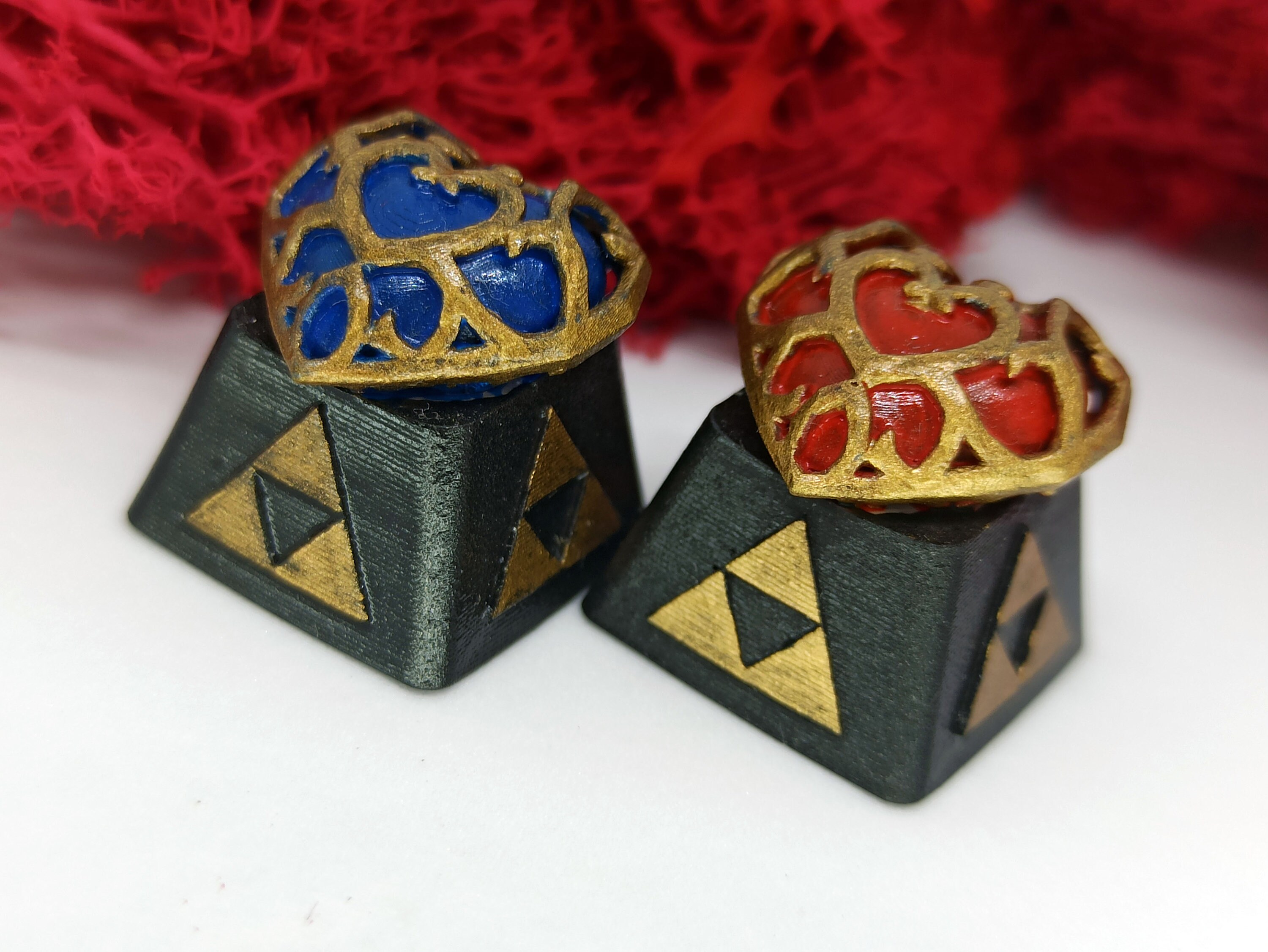 Zelda Heart Container Artisan Keycap Cherry MX Triforce - Etsy