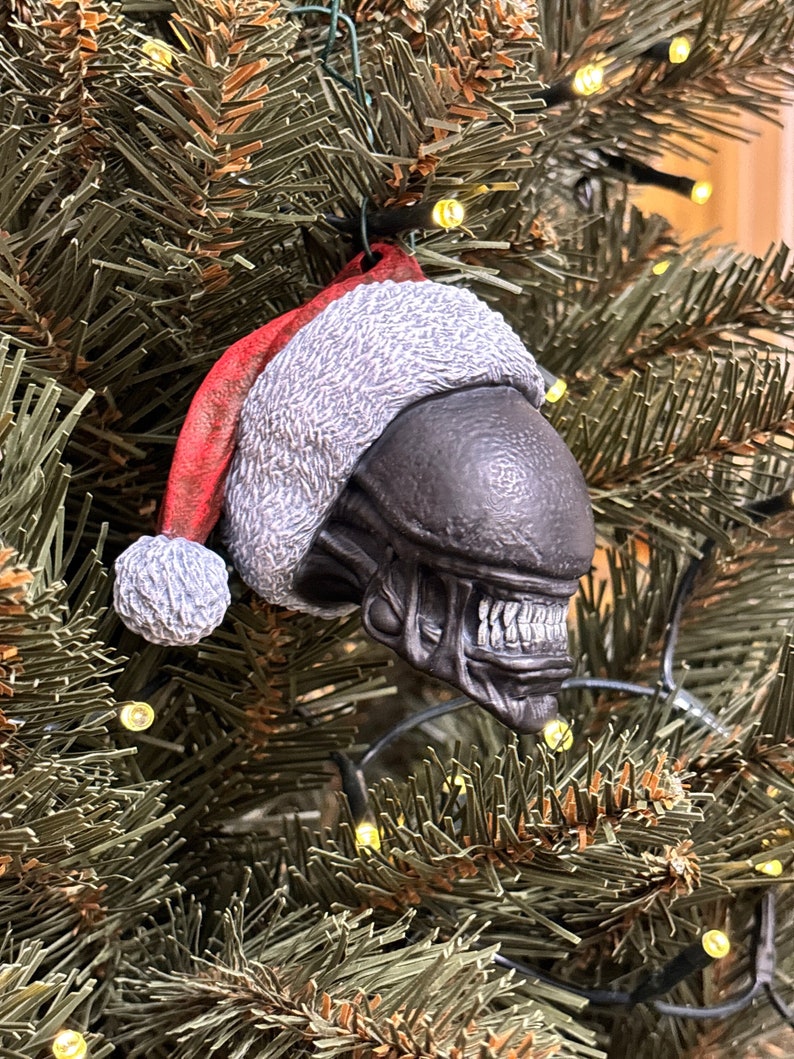Alien Christmas Ornament Xenomorph Xmas Tree Decor Decoration - Etsy